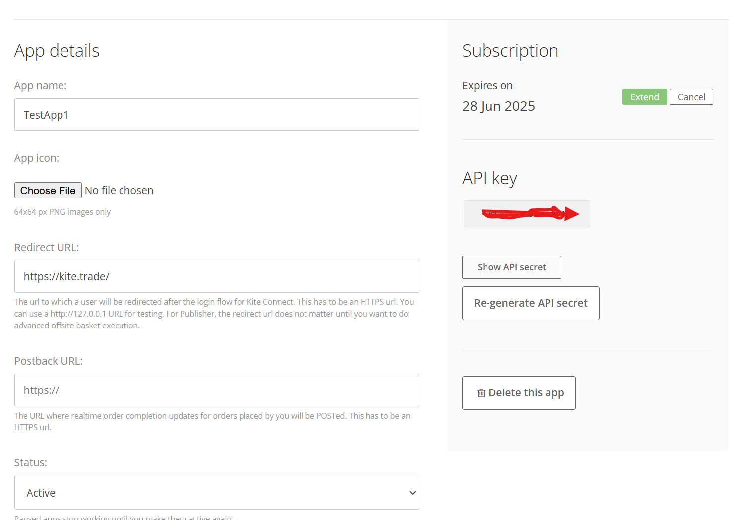 Kite Connect – Dad Quant